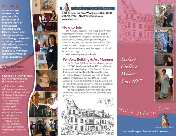 NLAPW Brochures – National League of American Pen Women, Inc.